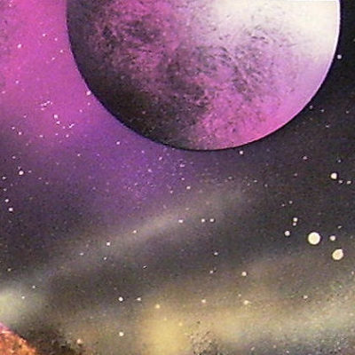 Original Comet Space Art from British Mirror Artist Phillip Orr ...