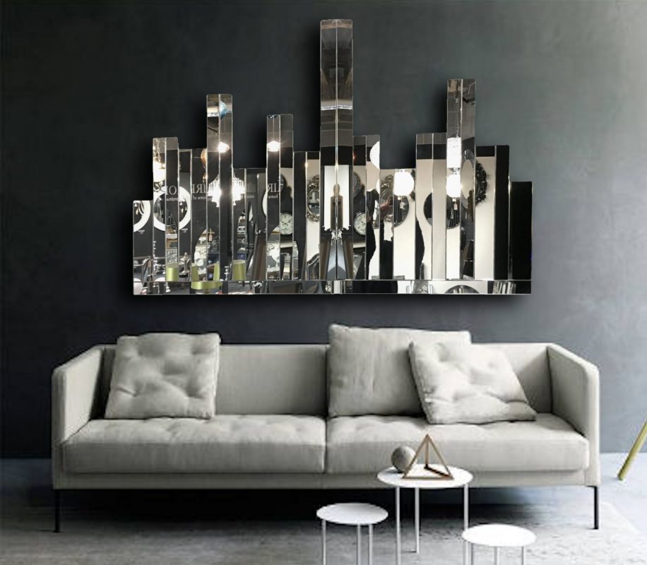 Prismatic 3D Modern Wall Mirror Stock Clearance - Bespoke Mirrors | Art ...