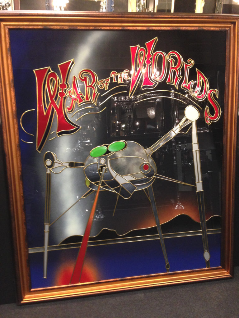 War of the Worlds Original Art from Glass Artistic from Mirror Artist ...
