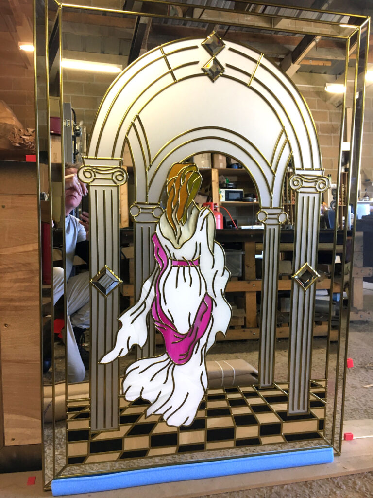 Romantic Original Handcrafted Mirrored Wall Art - Bespoke Mirrors | Art ...