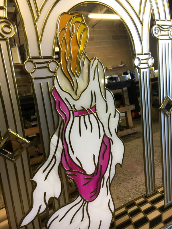 Romantic Original Handcrafted Mirrored Wall Art - Bespoke Mirrors | Art ...