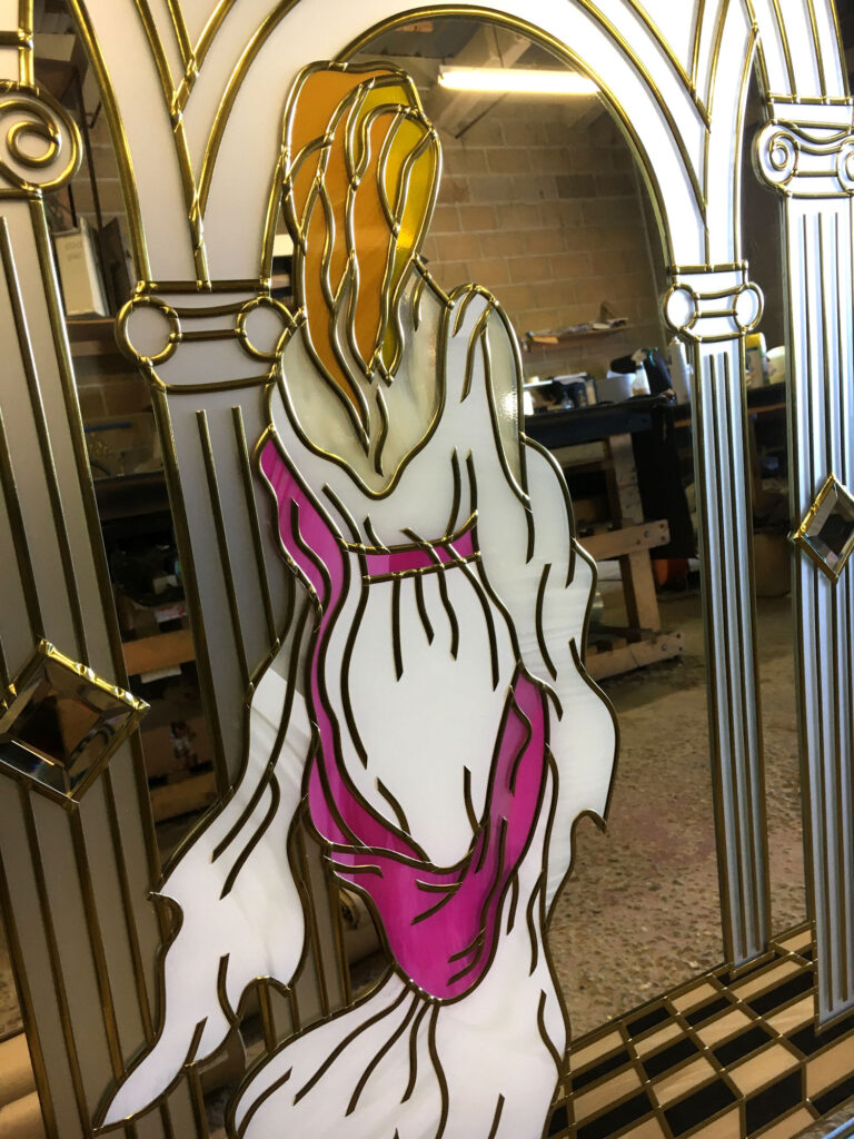 Romantic Original Handcrafted Mirrored Wall Art - Bespoke Mirrors | Art ...