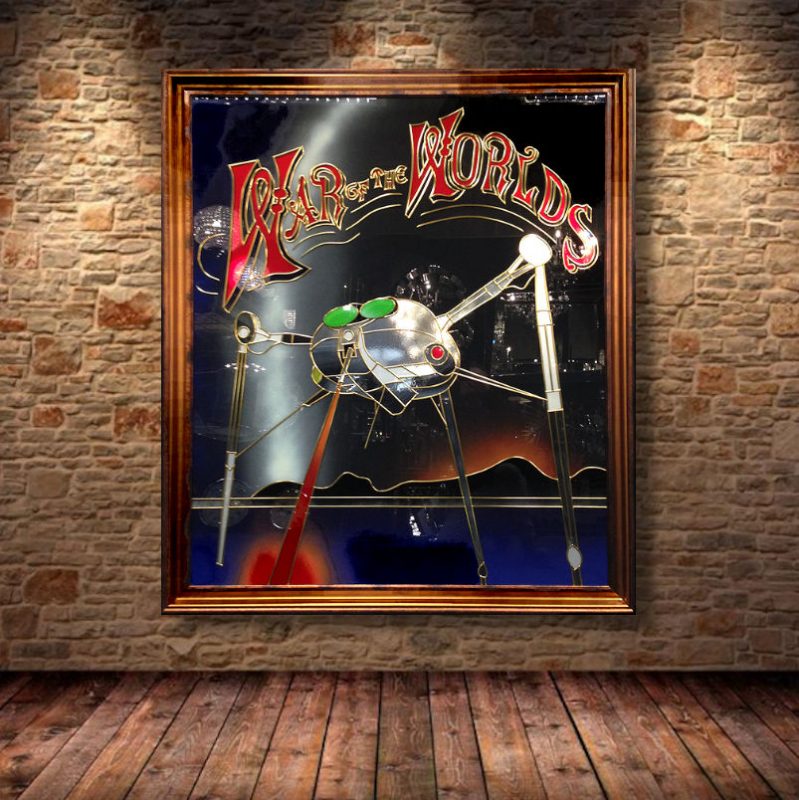 War of the Worlds Original Art from Glass Artistic from Mirror Artist ...