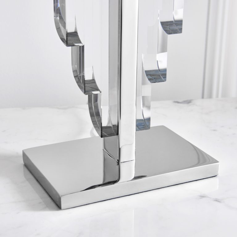 Art Deco Crystal Cascade Table Lamp - Bespoke Mirrors | Art Deco ...