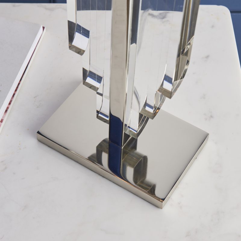 Art Deco Crystal Cascade Table Lamp - Bespoke Mirrors | Art Deco ...