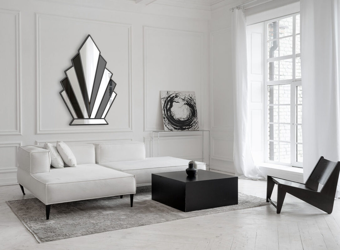 Astoria Original Handcrafted Art Deco Wall Mirror - Bespoke Mirrors ...