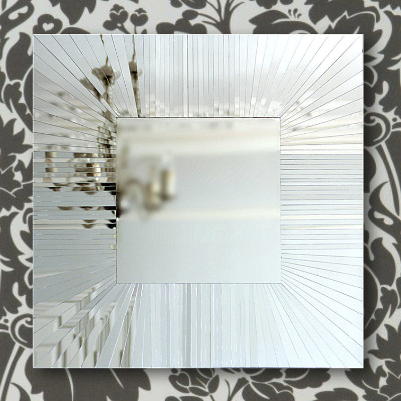 Chelsea Mosaic Modern Square Wall Mirror - Bespoke Mirrors | Art Deco ...