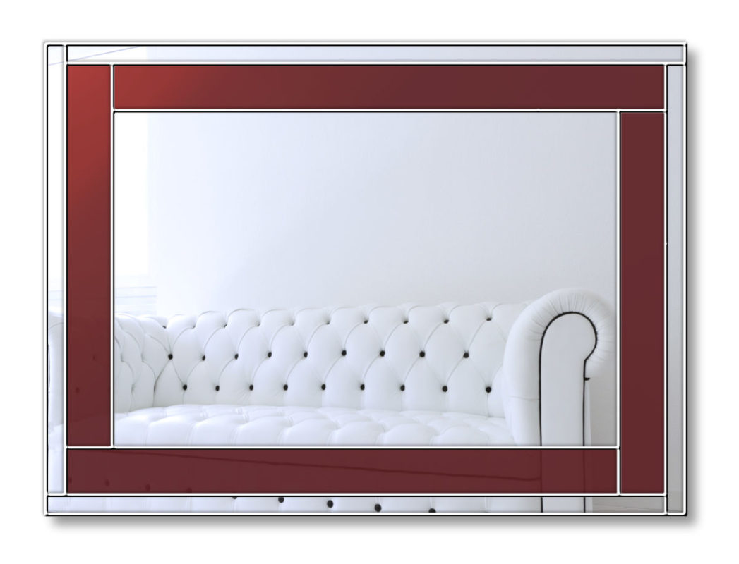 Spectrum Original Handcrafted Coloured Glass Range of Mirrors - Bespoke ...