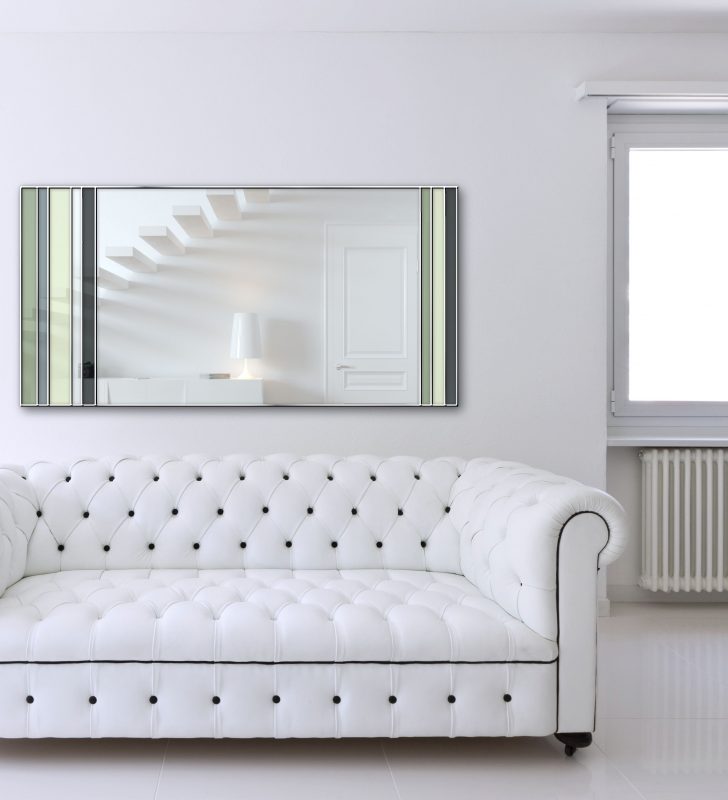 Vision Original Handcrafted Multi Colour Wall Mirror in Slate - Bespoke ...
