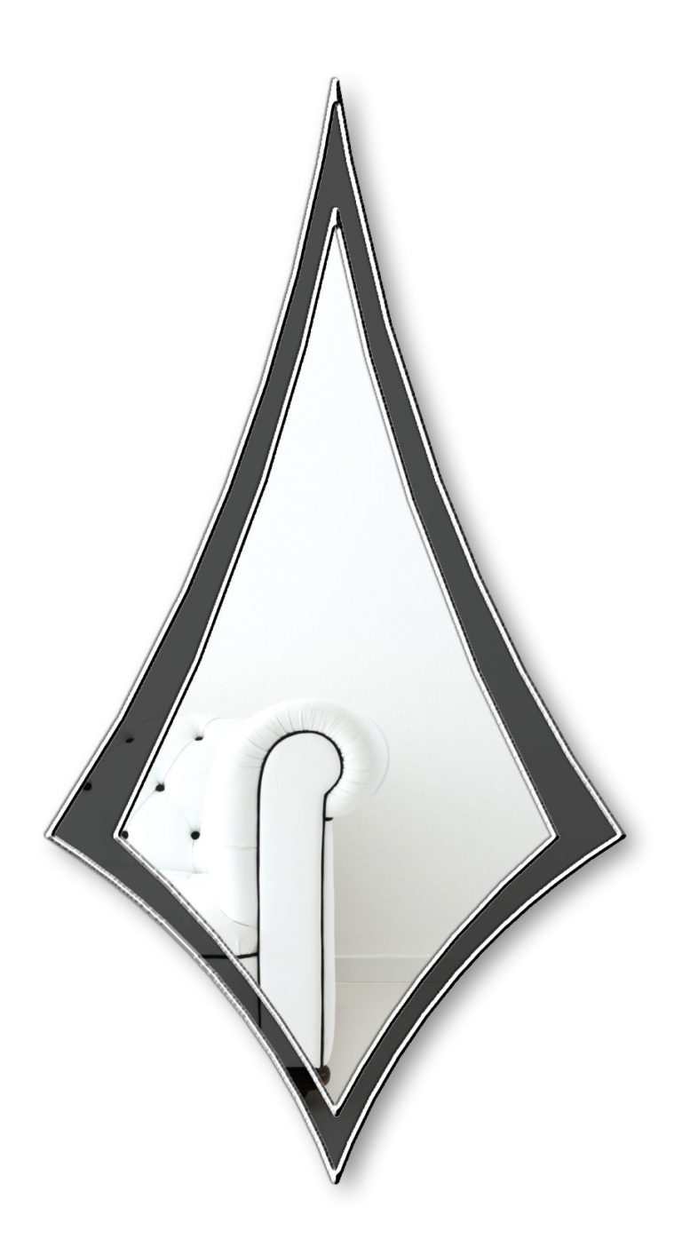 Vivienne Original Handcrafted Wall Mirror - Bespoke Mirrors | Art Deco ...