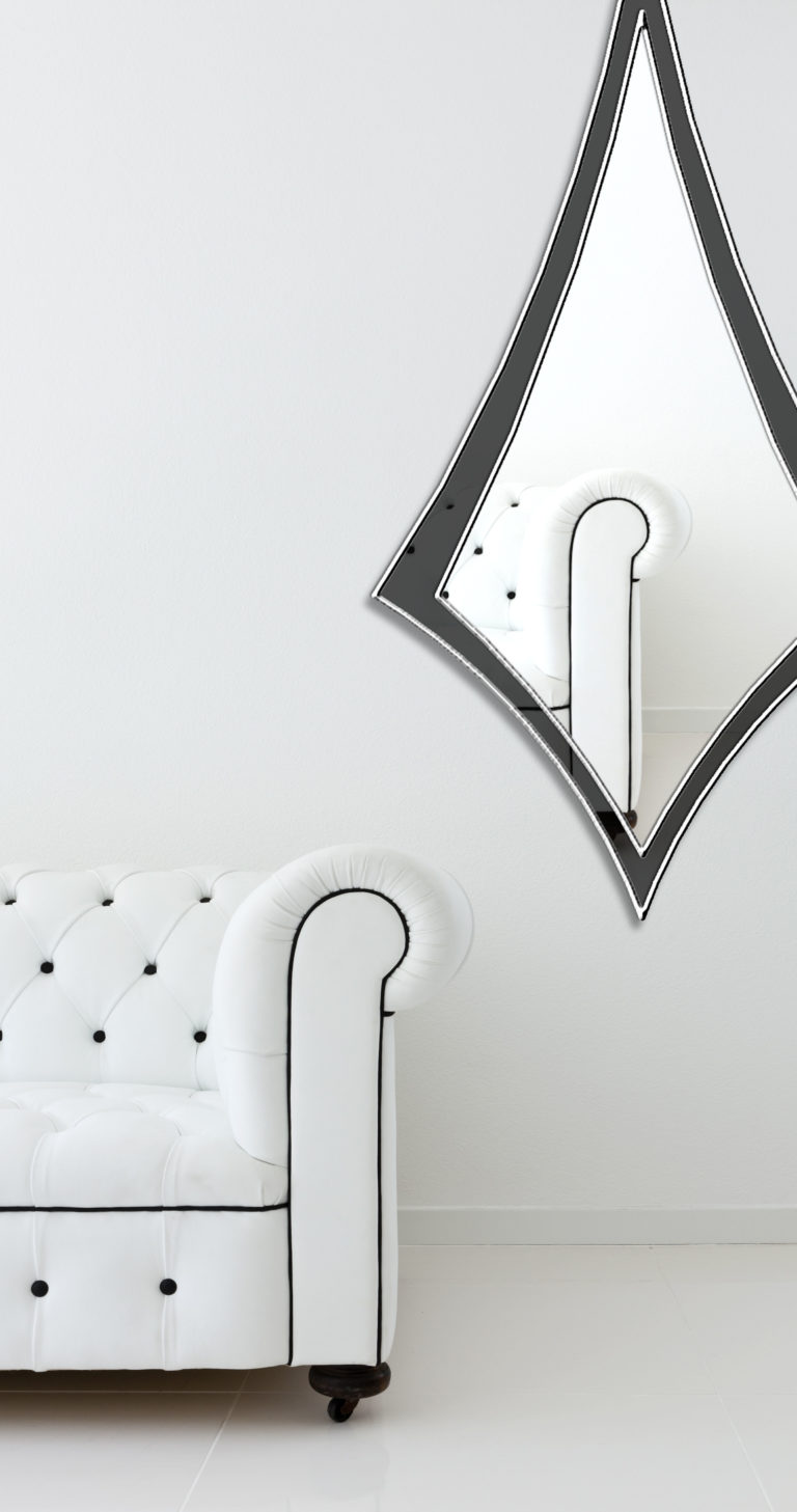Vivienne Original Handcrafted Wall Mirror - Bespoke Mirrors | Art Deco ...