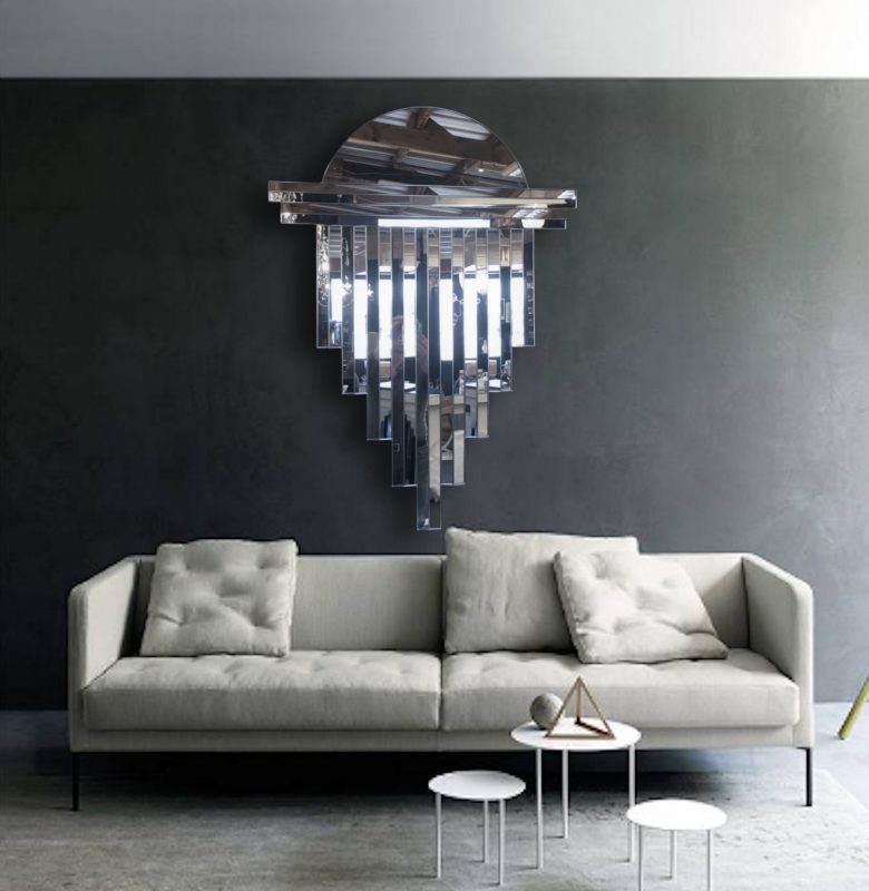 Dorchester Original Handcrafted Art Deco Wall Mirror - Bespoke Mirrors ...