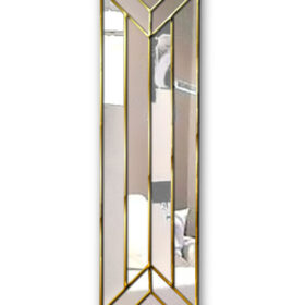 Knightsbridge Original Fan Art Deco Handcrafted Full Length Wall Mirror ...
