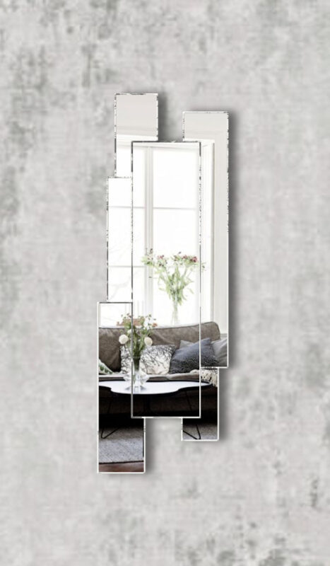 Simplicity Original Handmade Modern Wall Mirror - Bespoke Mirrors | Art ...